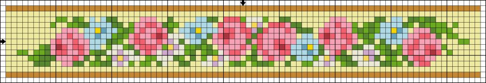 Flower pattern for weaving | MiyukiBeading