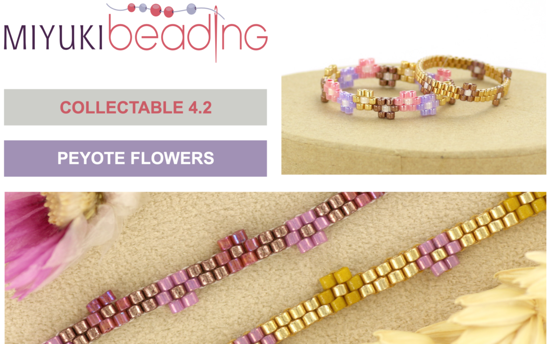Peyote flowers | MiyukiBeading